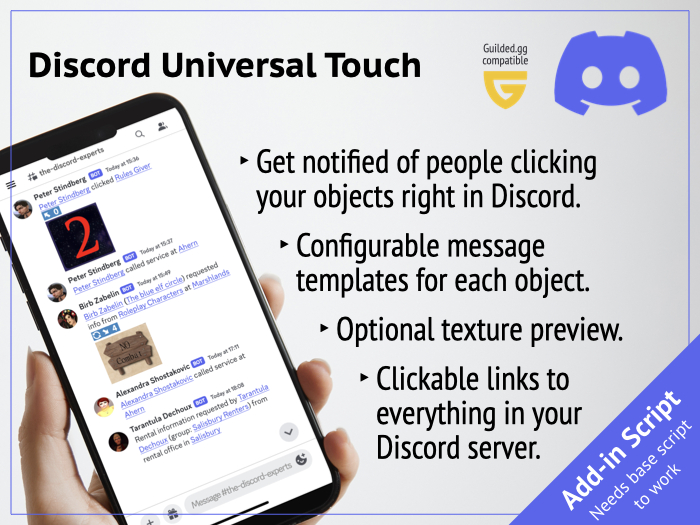 Second Life Marketplace - Discord Touch